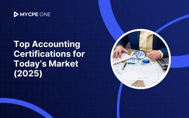 Top Accounting Certifications to Pursue in 2025 | MYCPE ONE