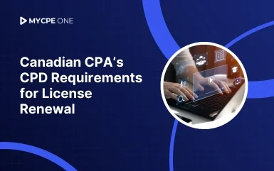 Canadian CPA’s CPD Requirements (2026) | MYCPE ONE