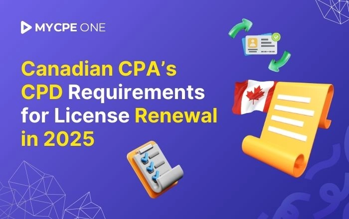Canadian CPA’s CPD Requirements (2025) | MYCPE ONE