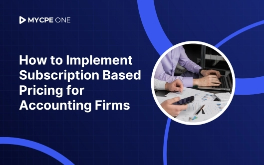 Subscription Pricing for Accounting Firms | MYCPE ONE
