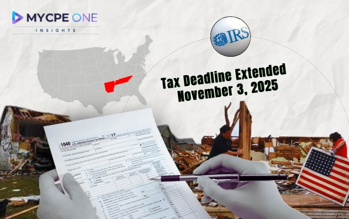 IRS Offers Tax Relief for April Storms | MYCPE ONE Insights
