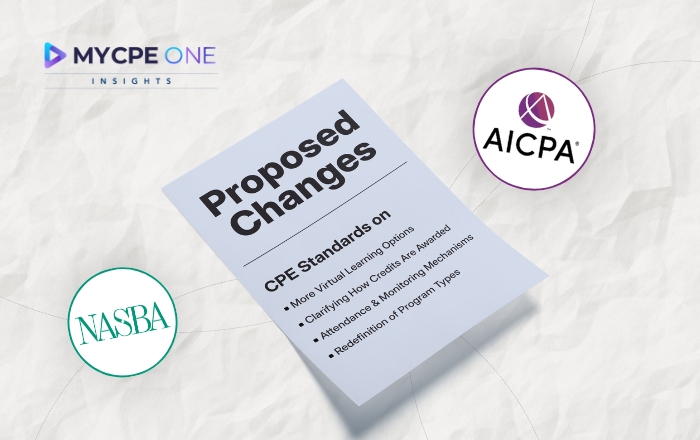 CPE Standards Revision by NASBA & AICPA | MYCPE ONE Insights