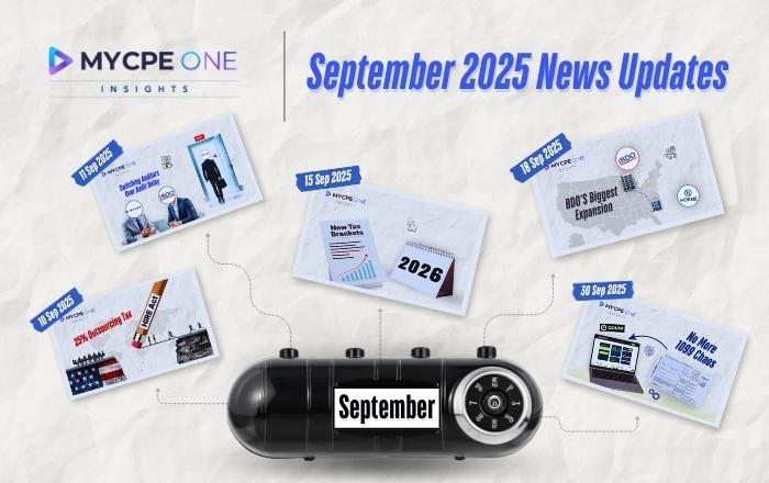 September 2025 Financial Highlights | MYCPE ONE Insights