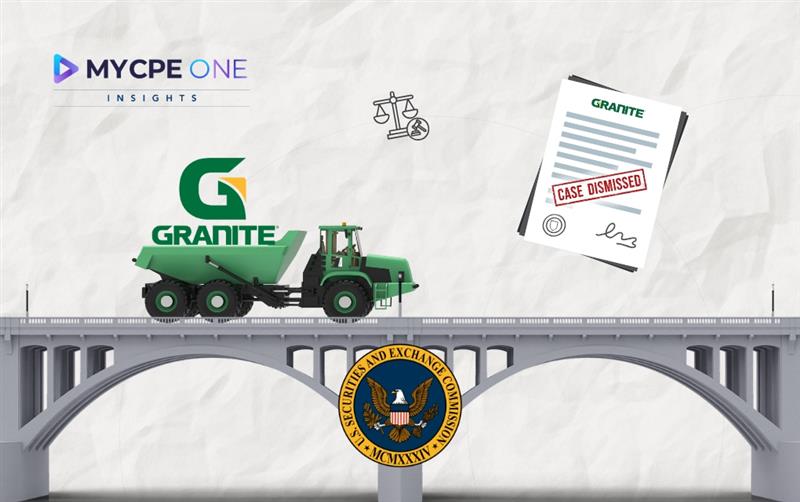 SEC Drops Accounting Fraud Case | MYCPE ONE INSIGHTS